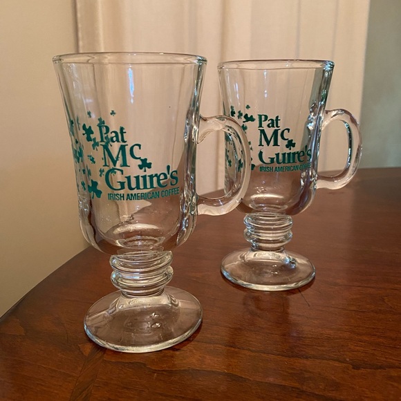 Dining | Custom Printed Pat Mcguires Irish Coffee 8 Oz Glass Mugs Set ...
